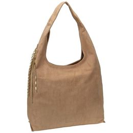 FREDsBRUDER Handtasche Velvet Wild Hobo in Camel | Gr.: onesize