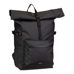 Sandqvist Rucksack Stream Rolltop Backpack L in Black | Gr.: onesize