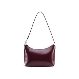 Seidenfelt Delary Schultertasche 20 cm in deep red | Gr.: onesize