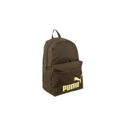 Puma Phase Backpack 22 Liter Rucksack in dark olive gold moon | Gr.: onesize