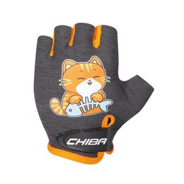 Chiba Cool Kids - Kinder Fahrrad-Handschuhe, S, Farbe Cat, ca. 29 | Gr.: onesize