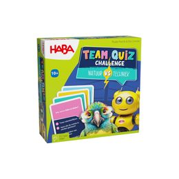 Haba Spiel Team Quiz Challenge in Natur vs. Technik | Gr.: onesize