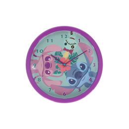 Lilo and Stitch Lilo & Stitch Wanduhr &ndash; bunt & leise f&uuml;r Kinderzimmer | Gr.: onesize