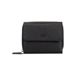 Jost Vika Geldb&ouml;rse RFID Schutz Leder 10.5 cm in black | Gr.: onesize