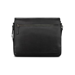 Jost Lund Aktentaschen Messenger Leder 41.5 cm Laptopfach in schwarz | Gr.: onesize