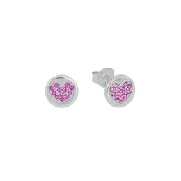 Prinzessin Lillifee Ohrstecker Silber 925, rhodiniert in Pink | Gr.: onesize
