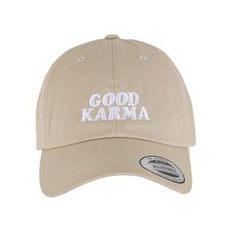 Mister Tee Good Karma Dad Cap in stone | Gr.: onesize