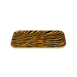 Butlers Deko-Tablett MONTEVERDE Tiger in Schwarz | Gr.: onesize