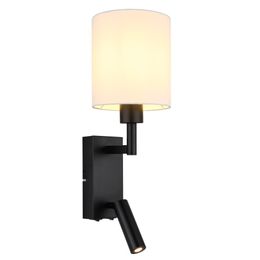 Globo lighting Wandleuchte "ZAMORA" in black | Gr.: onesize