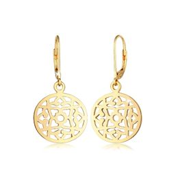 Elli Ohrringe 925 Sterling Silber Boho, Ornament in Gold | Gr.: onesize
