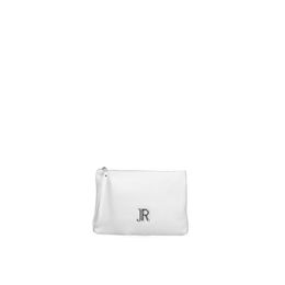 John Richmond Clutch in WHITE AND SILVER | Gr.: onesize