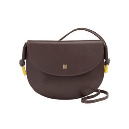 DuDu Skye Umh&auml;ngetasche Leder 21 cm in coffee brown | Gr.: onesize