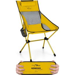 Normani Outdoor Sports Campingstuhl Nemaska in Gelb | Gr.: onesize