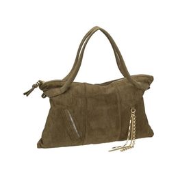 FREDsBRUDER Handtasche Velvet Wild in Khaki | Gr.: onesize