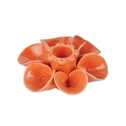 Butlers Kerzenhalter BLOSSOM Bl&uuml;te in Orange | Gr.: onesize