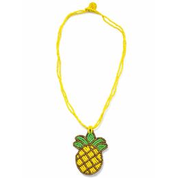 Collezione Alessandro Kurze Kette " Pineapple " in gelb | Gr.: onesize