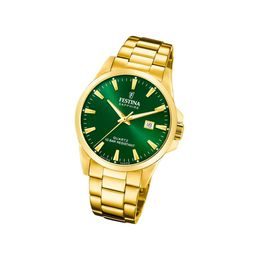 Analog-Armbanduhr Festina Swiss Made gold gro&szlig; (ca. 41mm) | Gr.: onesize