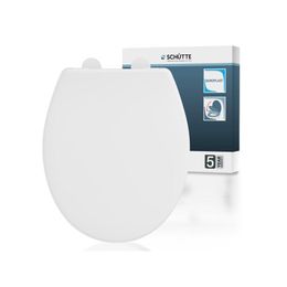Franz Joseph Sch&uuml;tte Duroplast WC-Sitz WHITE, PREMIUM, mit Absenkautomatik | Gr.: onesize