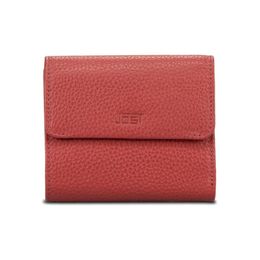 Jost Vika Geldb&ouml;rse RFID Schutz Leder 10.5 cm in red | Gr.: onesize