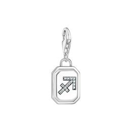 Thomas Sabo Charm-Anh&auml;nger Sternzeichen Sch&uuml;tze in silber, wei&szlig; | Gr.: onesize