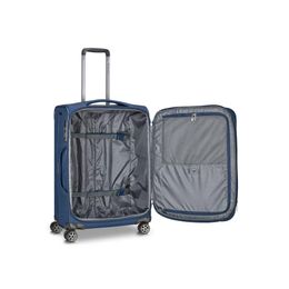 Roncato Gateway 4 Rollen Kofferset 3-teilig mit Dehnfalte in blue | Gr.: onesize