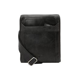VLD VOi Leather Design City Cowboy Umh&auml;ngetasche Leder 20 cm in schwarz | Gr.: onesize