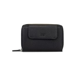 Jost Vika Geldb&ouml;rse RFID Schutz Leder 14 cm in black | Gr.: onesize