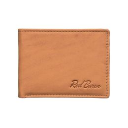 Red Baron Portemonnaie in Braun - (L) 10,5 x (B) 8 cm | Gr.: onesize