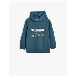 KOTON Sweatshirt in Blau | Gr.: 6-8 Jahre