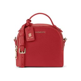 Lazarotti Bologna Leather Handtasche Leder 17 cm in red | Gr.: onesize