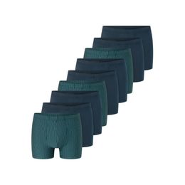 Schiesser Retro Short / Pant 95/5 Essentials - Organic Cotton in Dunkelblau / t&uuml;rkis | Gr.: M