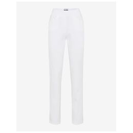 Raphaela by Brax Slim Fit Damenhose mit hoher Taille in Wei&szlig; | Gr.: 44