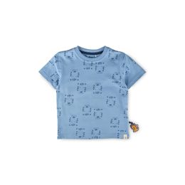 Sigikid T-Shirt Tiger & L&ouml;we in Hellblau | Gr.: 128