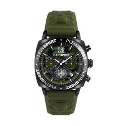 Philipp Plein Wildcat Chrono in gr&uuml;n | Gr.: onesize