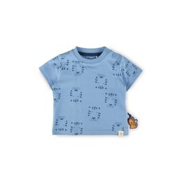 Sigikid T-Shirt Tiger & L&ouml;we in Hellblau | Gr.: 62