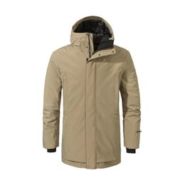 Sch&ouml;ffel Sch&ouml;ffel Longjacket "Ins Parka Style Crivat MNS" in nutmeg | Gr.: 52