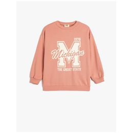 KOTON Sweatshirt in Rosa | Gr.: 6-8 Jahre