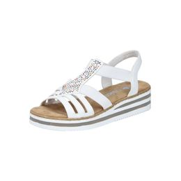 Rieker Sandalen in Wei&szlig; | Gr.: 42