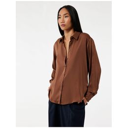 KOTON SHIRTS LS in Braun | Gr.: 44