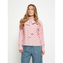 Minus Hemd / Shirt in Prism Pink Print | Gr.: 38