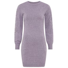 Laura Scott Strickkleid in lila-melange | Gr.: 44