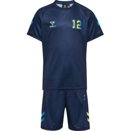 Hummel Anzug Hmlshimmer Kinder in DRESS BLUES/LIMEADE | Gr.: 146