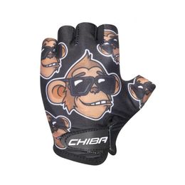 Chiba Cool Kids - Kinder Fahrradhandschuhe Monkey, Griptec-Innenhand, | Gr.: onesize