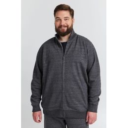 Blend Sweatjacke BHLenner Big & Tall in Nachtschwarz | Gr.: 6XL