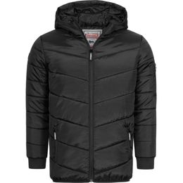 Lonsdale Jacke "Bryngwyn" in Schwarz | Gr.: 140