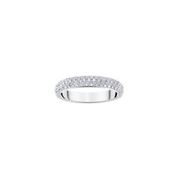 Thomas Sabo Ring Zirkonia-Pav&eacute; in silber, wei&szlig; | Gr.: 56
