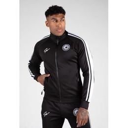 Gorilla Wear Trainingsjacke - Stratford - Schwarz | Gr.: 3XL