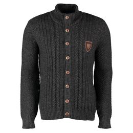 OS-Trachten Strickjacke Fenari in anthrazit | Gr.: 50