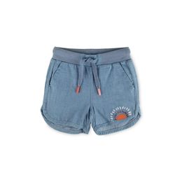 Sigikid Chambray-Shorts Savanne in Helles Denimblau | Gr.: 128