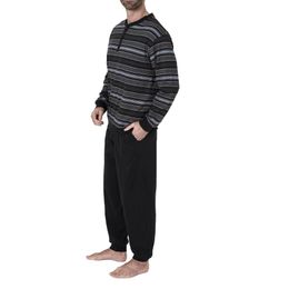 Normann Pyjama B&uuml;ndchen Kuschel interlock - 68328 in hellblau | Gr.: 60/62